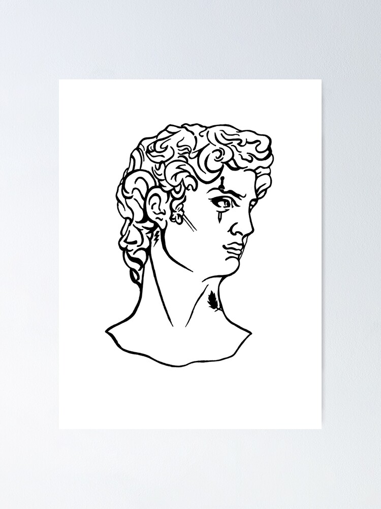 "Modern Day Statue of David" Poster for Sale by timmaayy77 | Redbubble