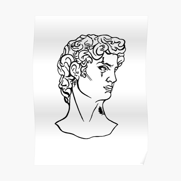 "Modern Day Statue of David" Poster for Sale by timmaayy77 | Redbubble