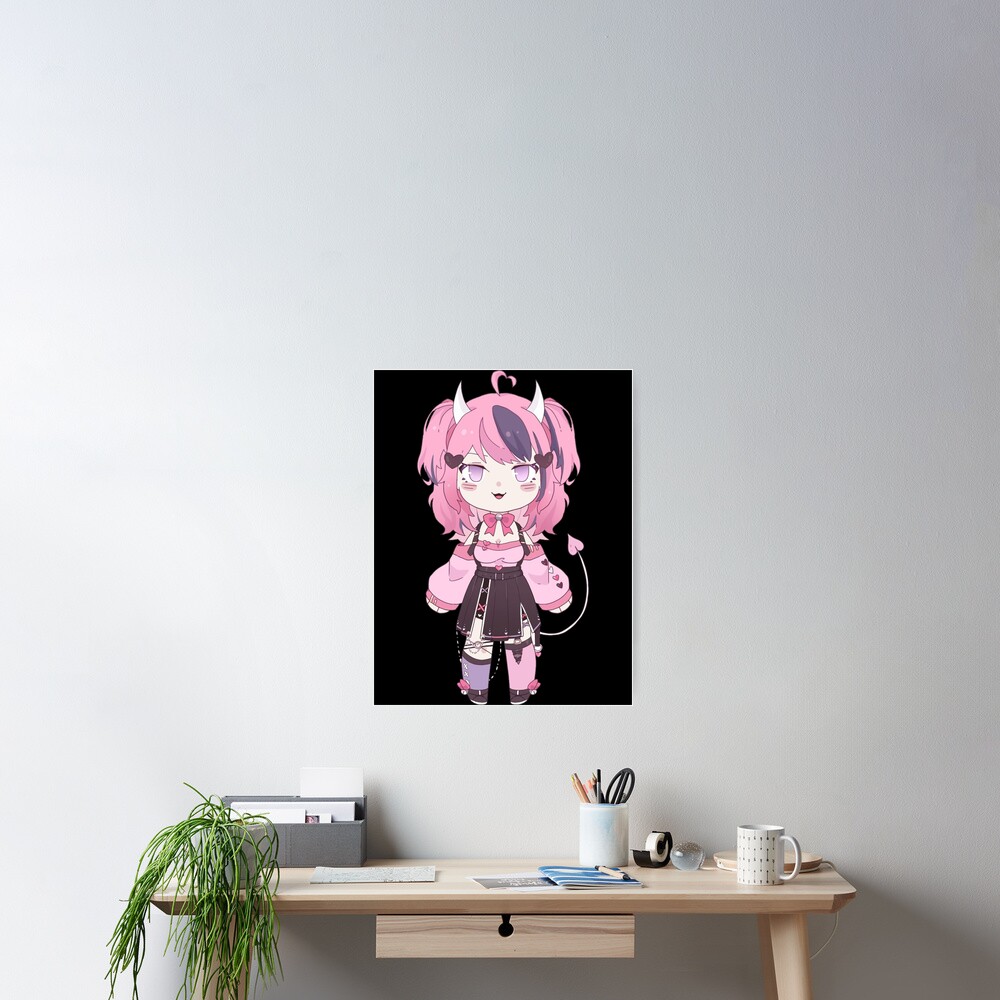 "Ironmouse Chibi" Poster for Sale by Mulkerne | Redbubble