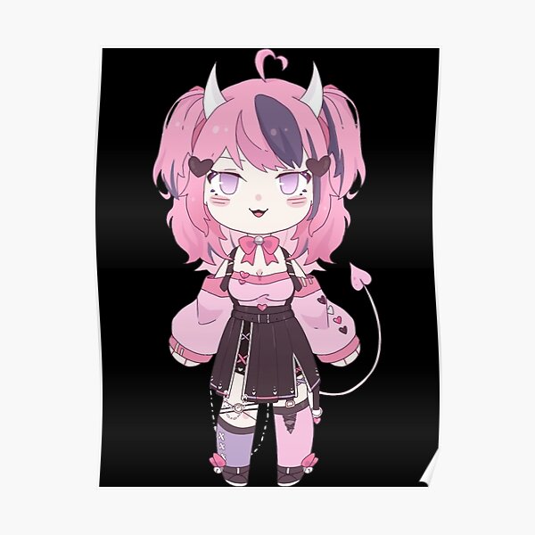 "Ironmouse Chibi" Poster for Sale by Mulkerne | Redbubble