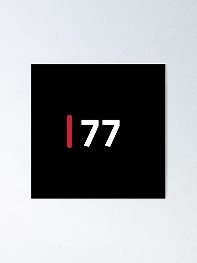 "Valtteri Bottas Driver Number 77" Poster for Sale by f1-fanatic ...