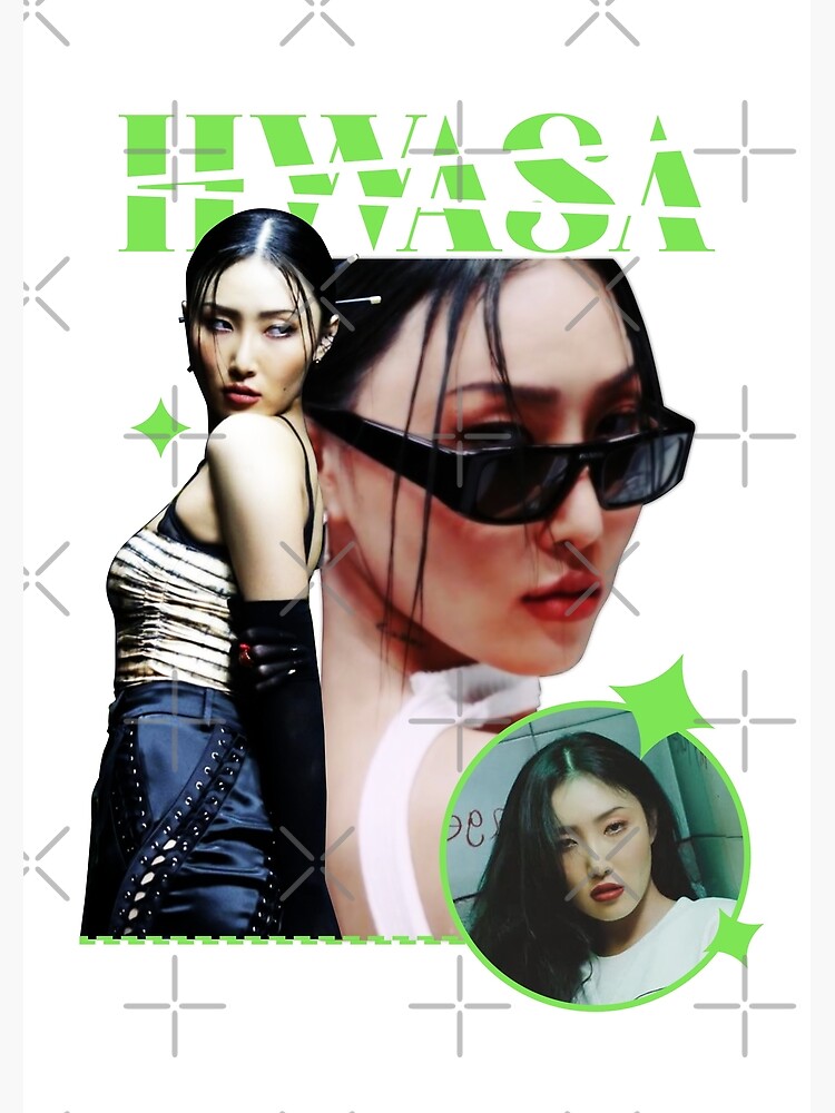 "hwasa" Poster for Sale by itzelmedinar | Redbubble