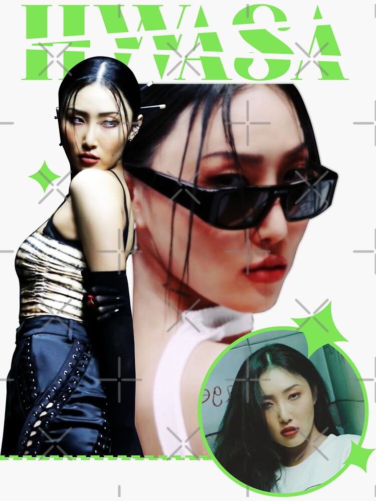 "hwasa" Sticker by itzelmedinar | Redbubble