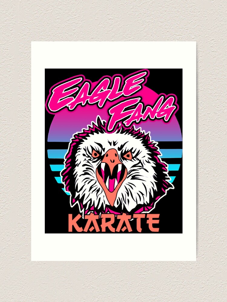 "Cobra Kai Eagle Fang Karate - Cobra Kai 80s" Art Print for Sale by jenneytalmage9 | Redbubble