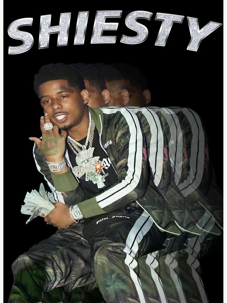 "Pooh Shiesty Fading" Sticker by MrMyagii | Redbubble