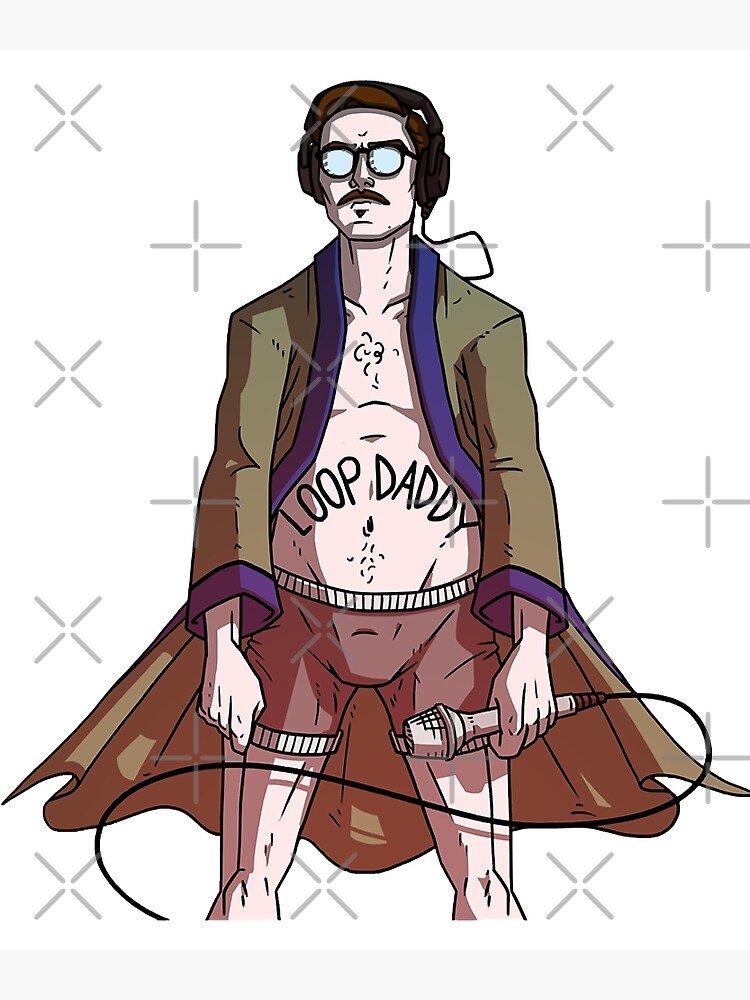 "Marc Rebillet - loop daddy" Poster for Sale by guestxface | Redbubble