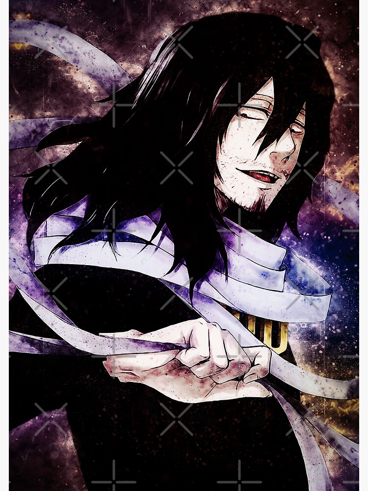 "My Hero Academia Shota Aizawa Eraser Head" Art Print for Sale by ...