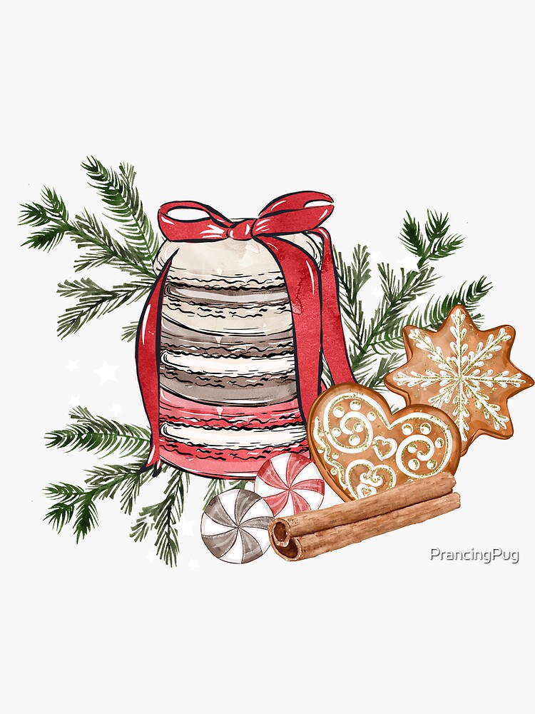 "Cookie Stack" Sticker by PrancingPug | Redbubble