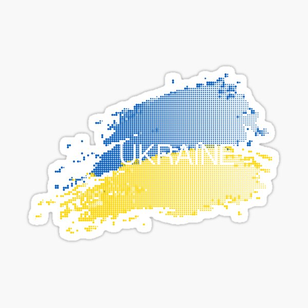 "Ukrainian" Sticker by augustbutler83 | Redbubble