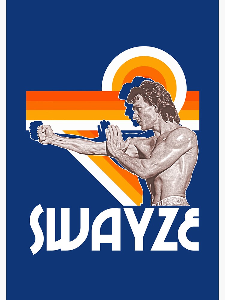 "Patrick Swayze Shirtless Hot Bod FanArt Tribute " Spiral Notebook by ...