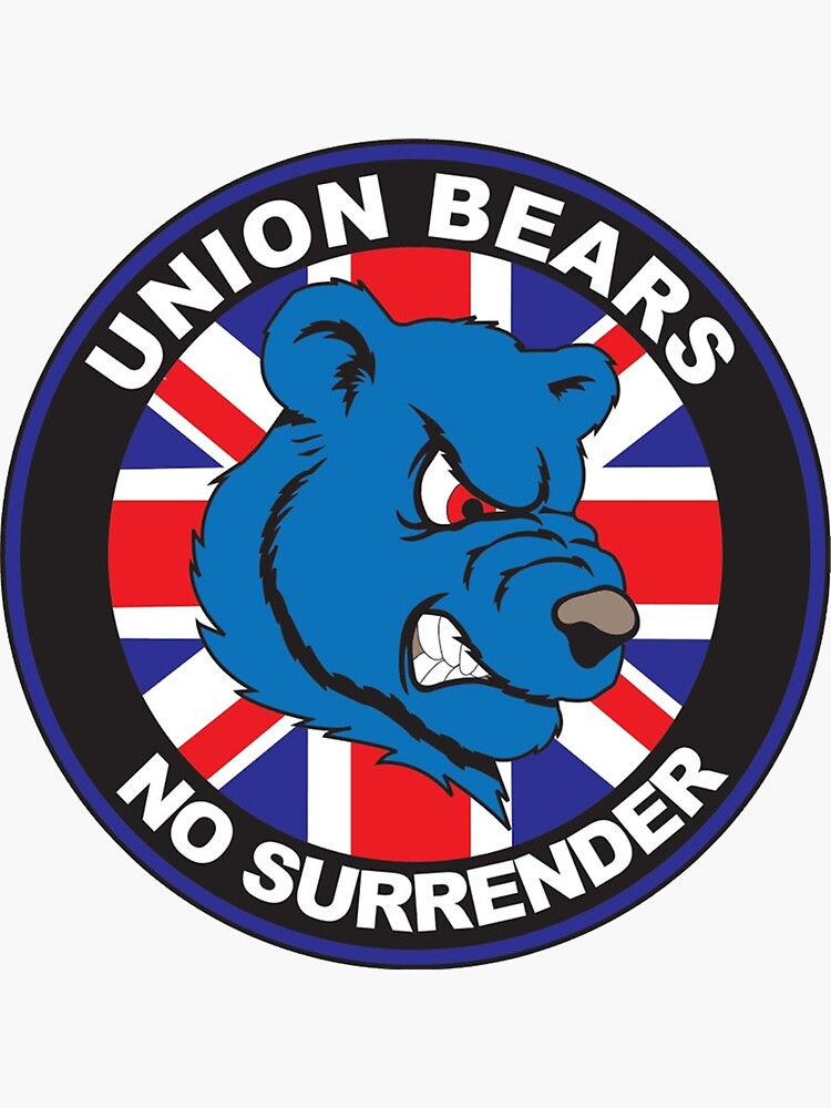 "Union Bears Sticker" Sticker for Sale by cohenashl6 | Redbubble