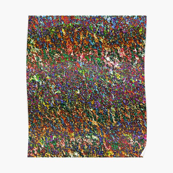"Trippy rock surface abstract art" Poster for Sale by Warjoke | Redbubble