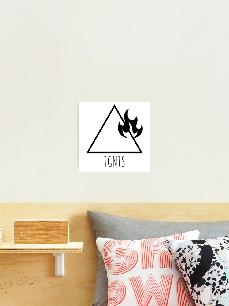 "Ignis Zodiac Academy Houses Sticker Value Pack" Photographic Print for ...