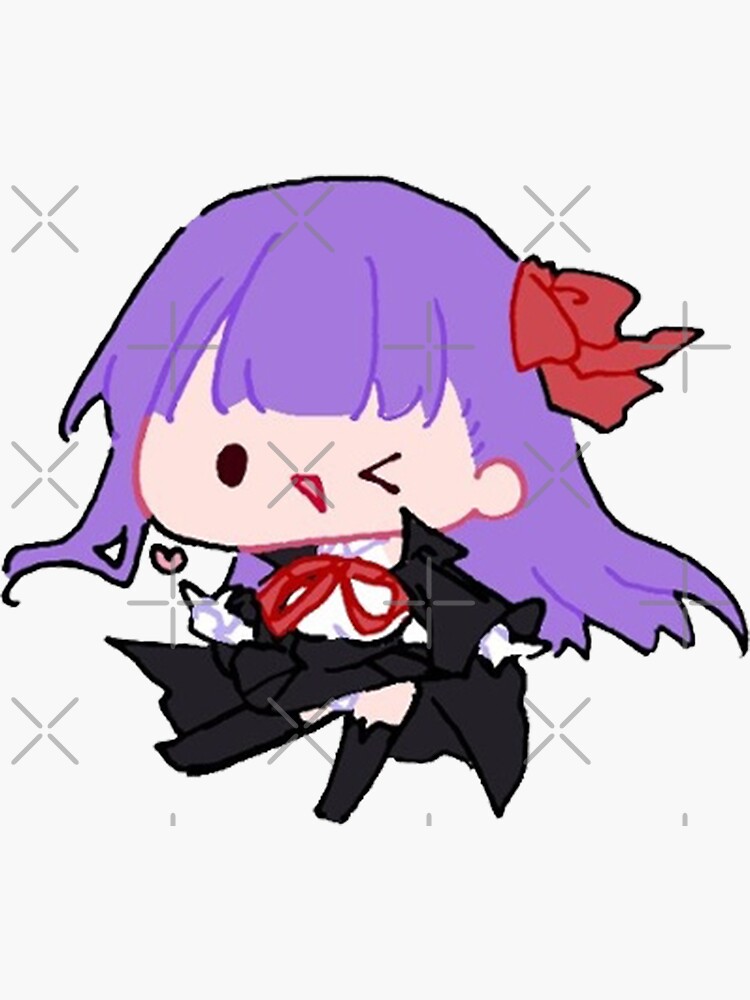 " bb - soft fgo chibi " Sticker by StratusGraphics | Redbubble