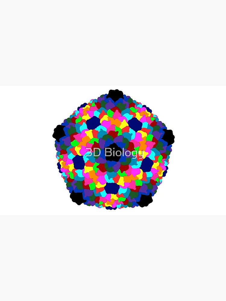 "Sputnik Virophage" Poster by 3D-Biology | Redbubble