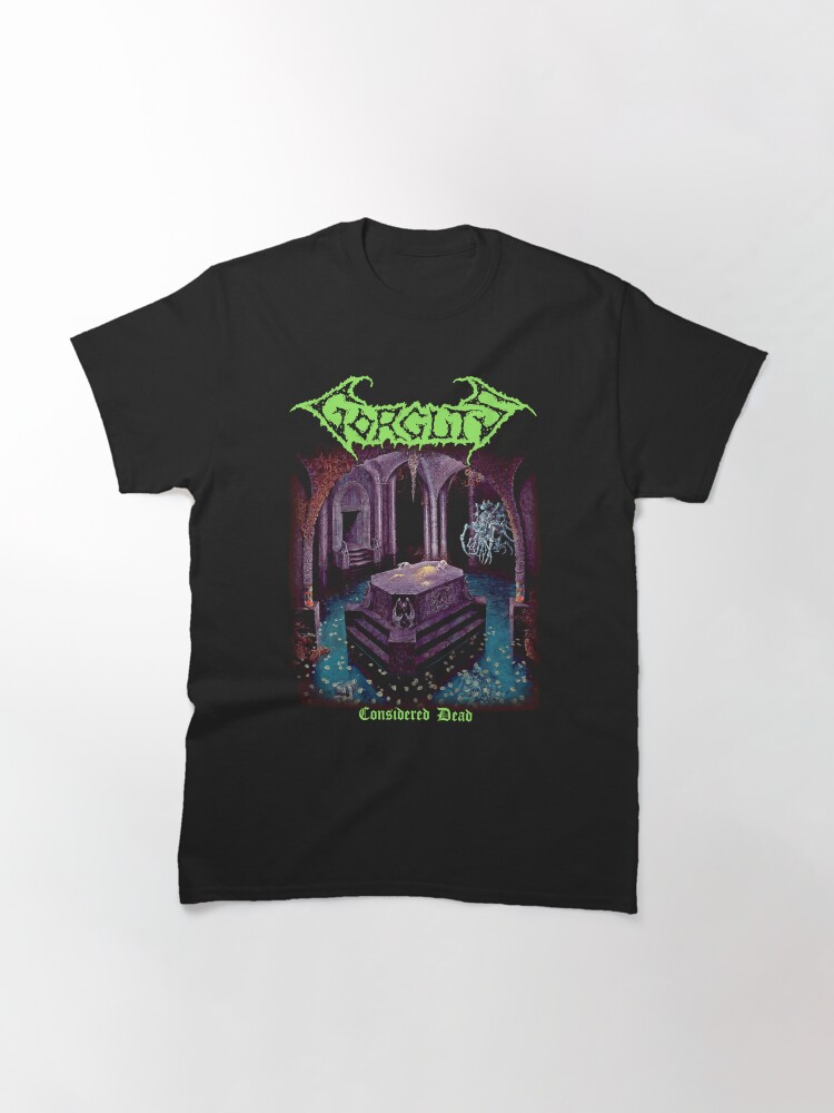 "Gorguts - Considered Dead Old School Death Metal" T-shirt for Sale by ...
