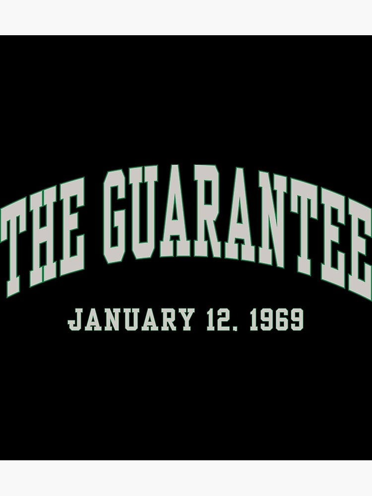 "The Guarantee Sticker" Poster for Sale by haaskael39 | Redbubble