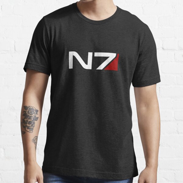"N7 emblem, Mass Effect" T-shirt for Sale by marbellason | Redbubble ...
