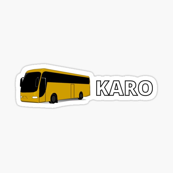 "Bas Karo" Sticker by SonaGold | Redbubble