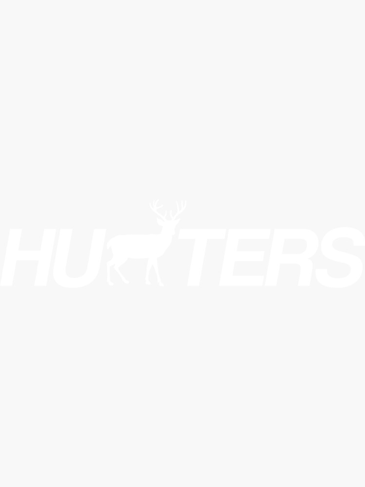 "HUNTERS" Sticker by ZiTee | Redbubble