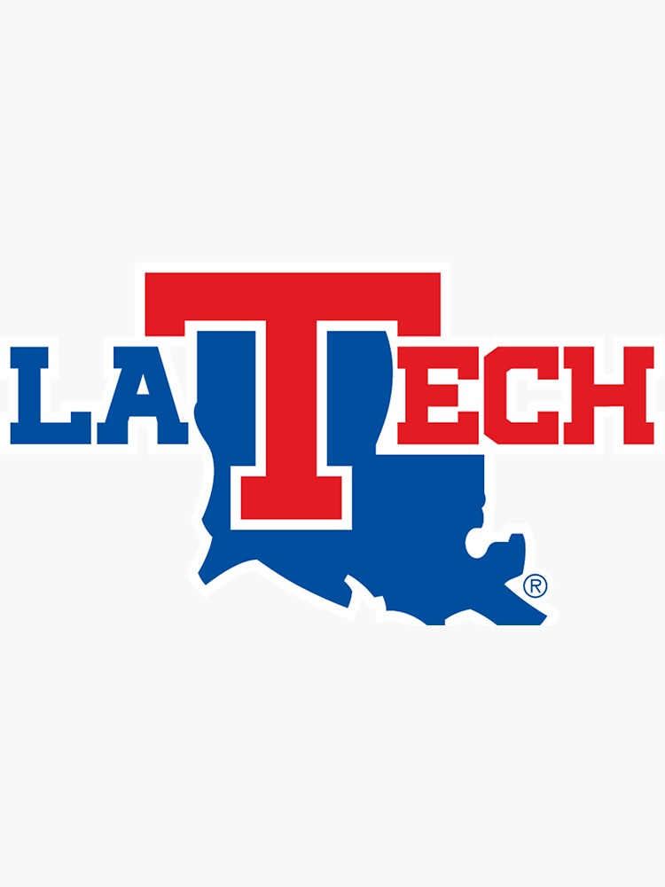 "Louisiana Tech Bulldogs Ruston La Sticker" Sticker by baileyhodg ...