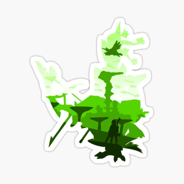 "Rito Champion BOTW Classic ." Sticker by JamesVos | Redbubble