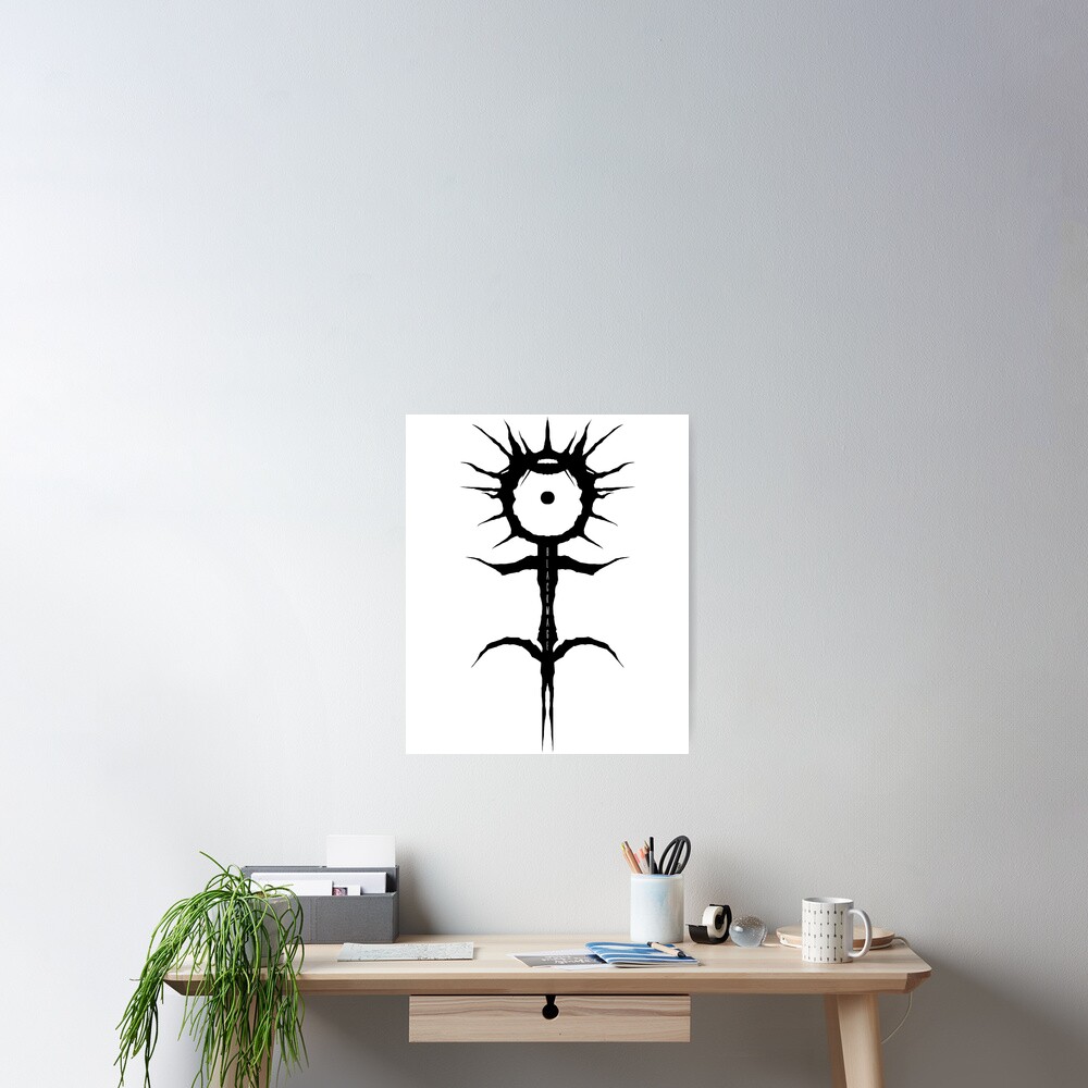 "ghostemane logo" Poster for Sale by jogajaShop | Redbubble