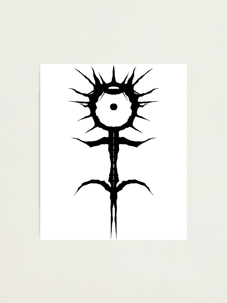 "ghostemane logo" Photographic Print by jogajaShop | Redbubble