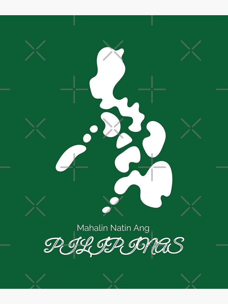 "Philippine Map Mahalin Natin ang Pilipinas " Sticker by digitaldysenio ...