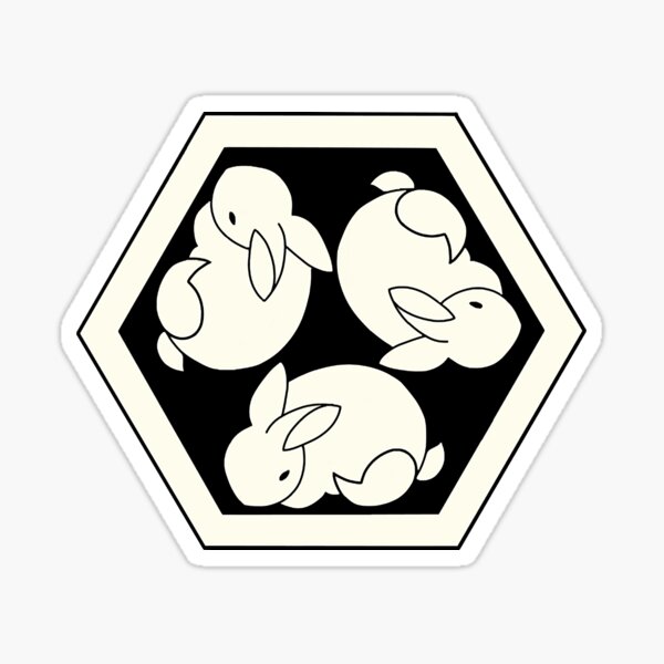 "Japan Bunny " Sticker by camryn46776 | Redbubble