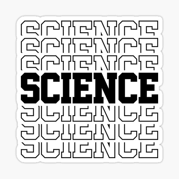 "science" Sticker by neon2222 | Redbubble