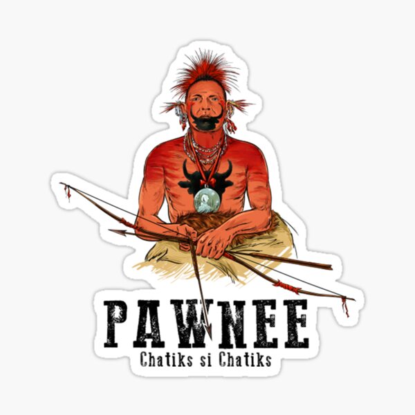 "American Indian, Pawnee Indian, Native American" Sticker by teetimo ...