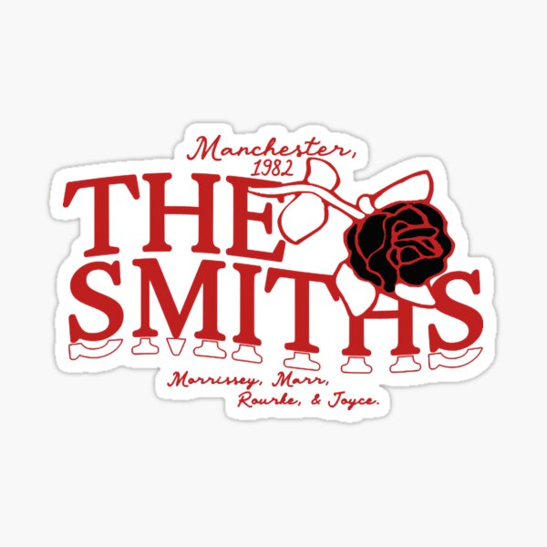 "The Smiths " Sticker by MollyCosgrove | Redbubble