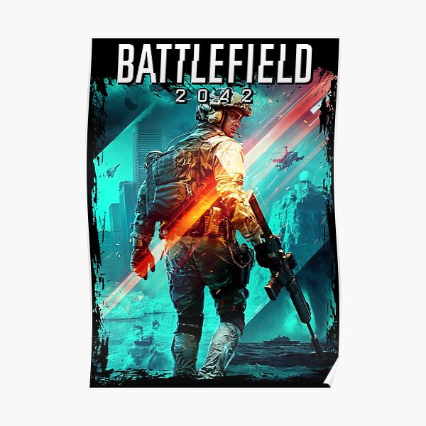 "Battlefield 2042" Poster for Sale by Kimmy73RB | Redbubble