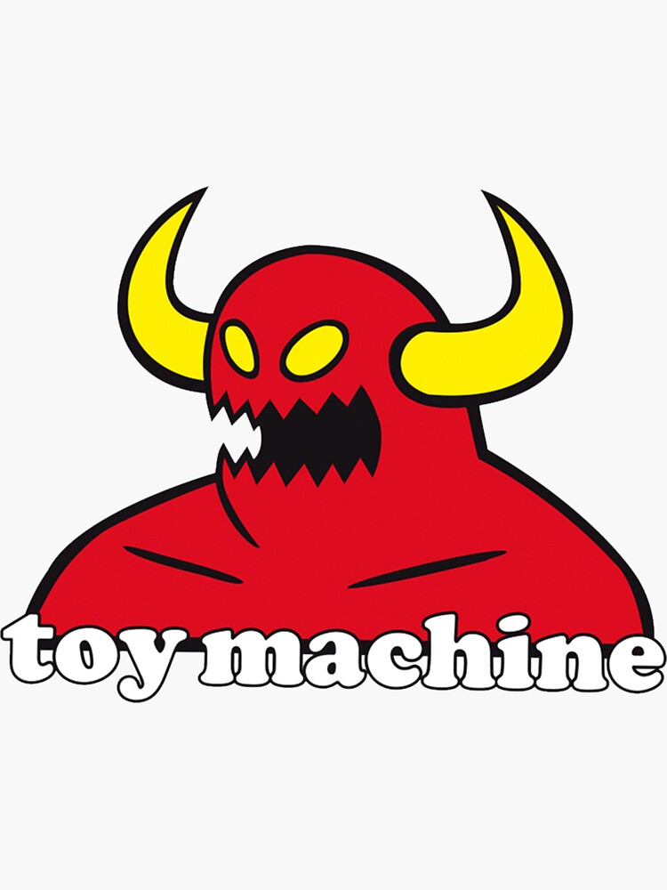 "Toy Machine Skateboard Sticker" Sticker for Sale by aidynniko9 | Redbubble