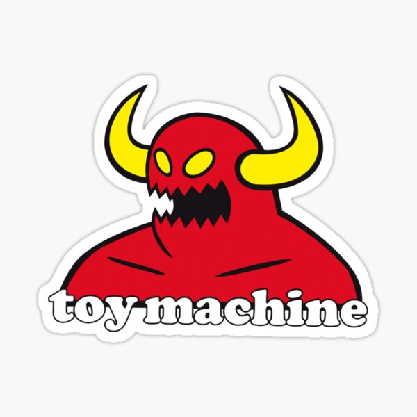 "Toy Machine Skateboard Sticker" Sticker for Sale by aidynniko9 | Redbubble