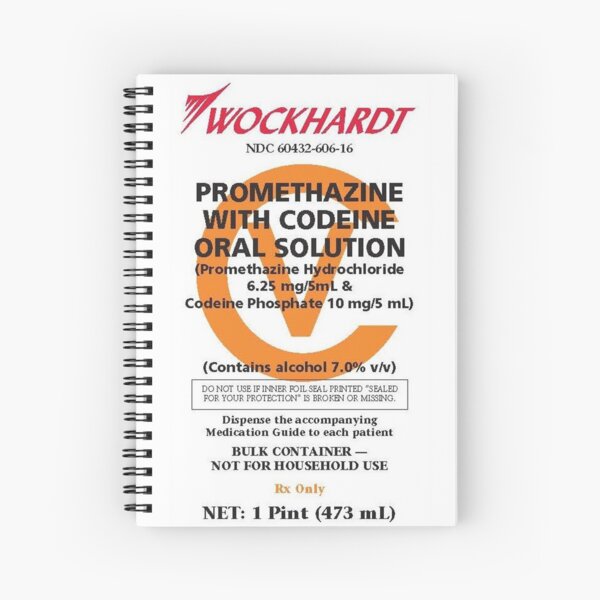 "Wockhardt Label big" Spiral Notebook for Sale by MrMyagii | Redbubble