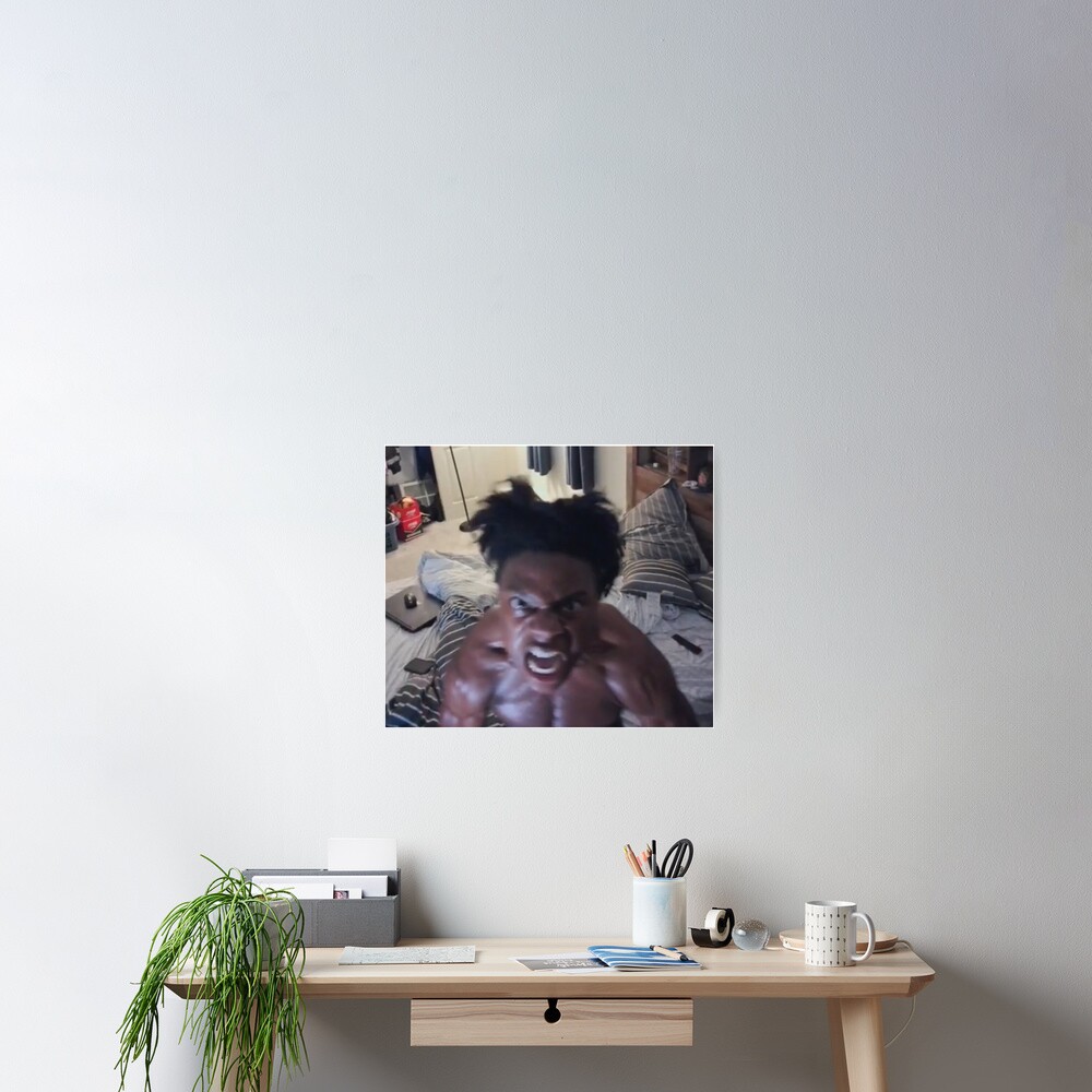 "Angry IShowSpeed" Poster for Sale by SolidOFFMerch | Redbubble