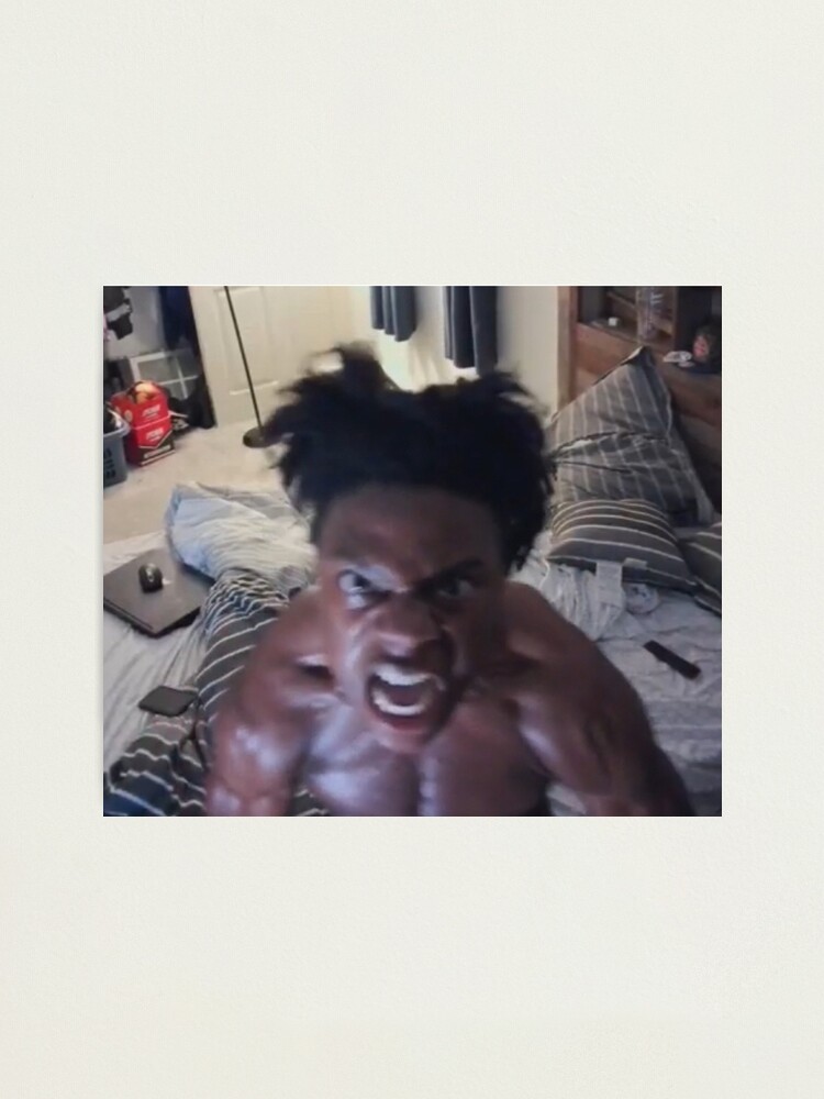 "Angry IShowSpeed" Photographic Print by SolidOFFMerch | Redbubble