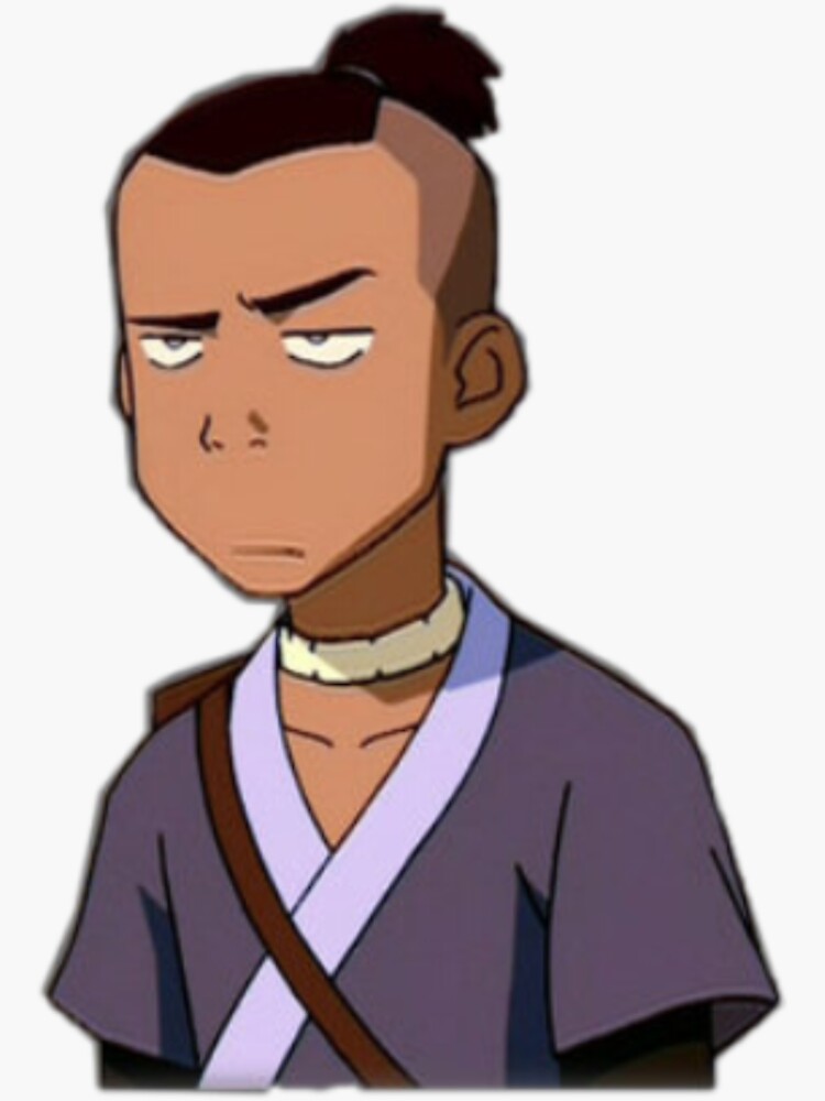 "Sokka - Avatar the Last Airbender" Sticker for Sale by RedPunkz ...