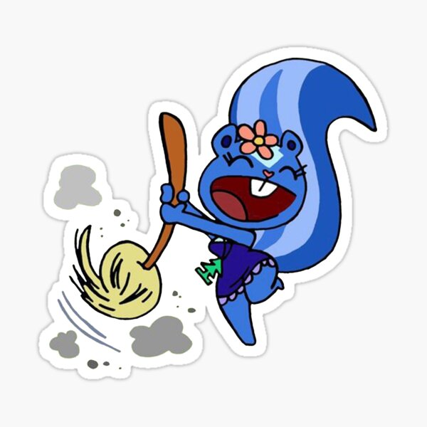 "Petunia - Happy Tree Friends " Sticker for Sale by OtakuEmporium ...