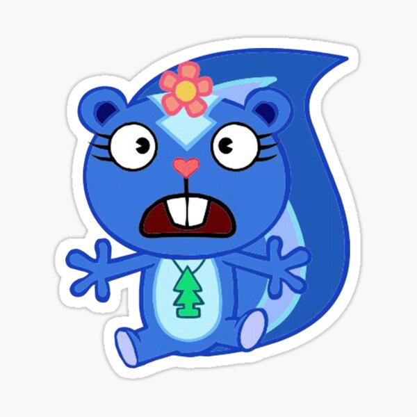 "Petunia - Happy Tree Friends " Sticker for Sale by OtakuEmporium ...