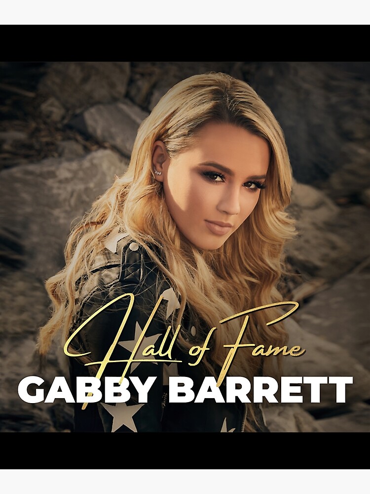 "Gabby Barrett" Poster for Sale by comfortdrunk | Redbubble