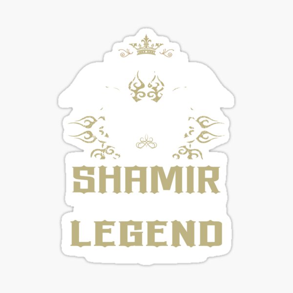 Pegatina «Camiseta con el nombre de Shamir - Camiseta con el artículo ...