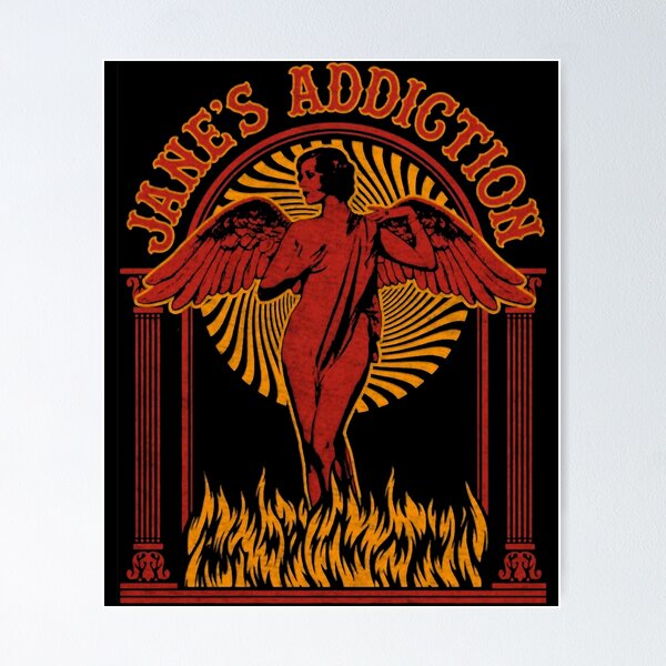 "JANE'S Addiction" Poster for Sale by goodxbadx | Redbubble