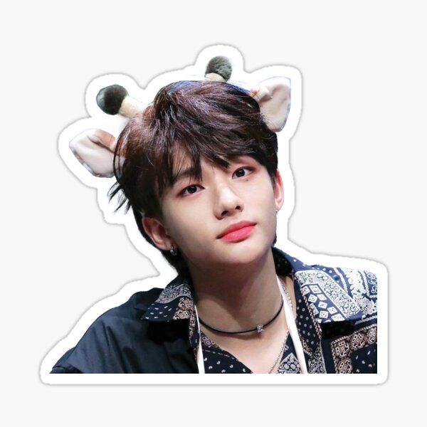 "Stray Kids Hyunjin" Sticker for Sale by kpopnow | Redbubble