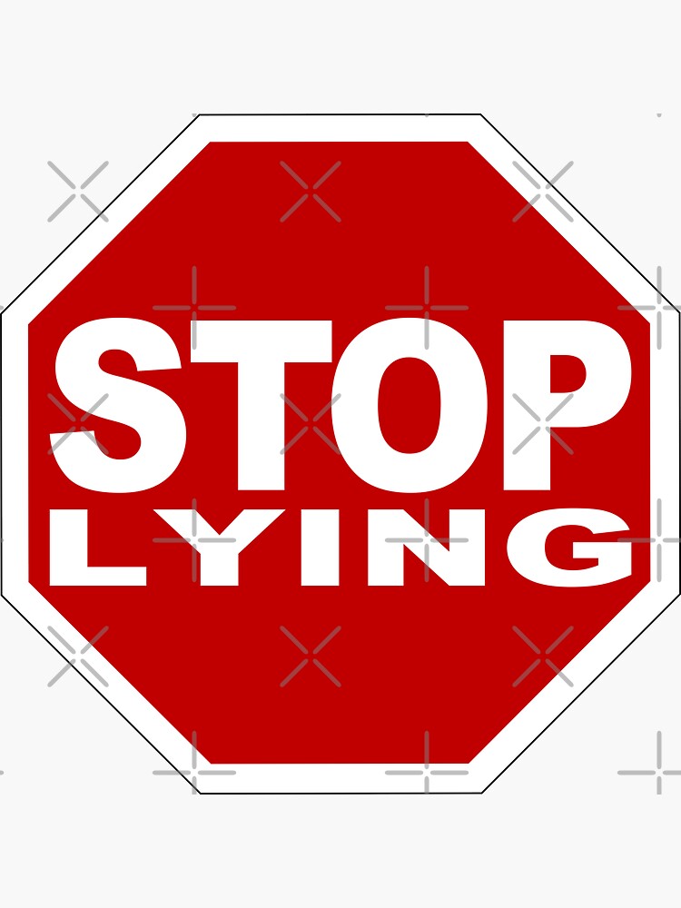 Meme Stop Lying Stop Lying Alice Sticker Stop Lying Alice Bruh Show