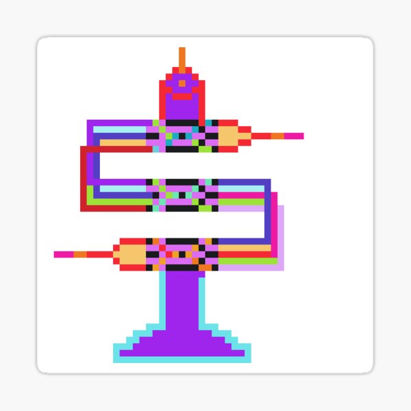 "Ess " Sticker by Sajadkousar | Redbubble