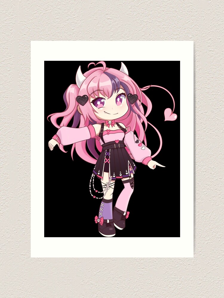 "Ironmouse Chibi" Art Print for Sale by Mulkerne | Redbubble