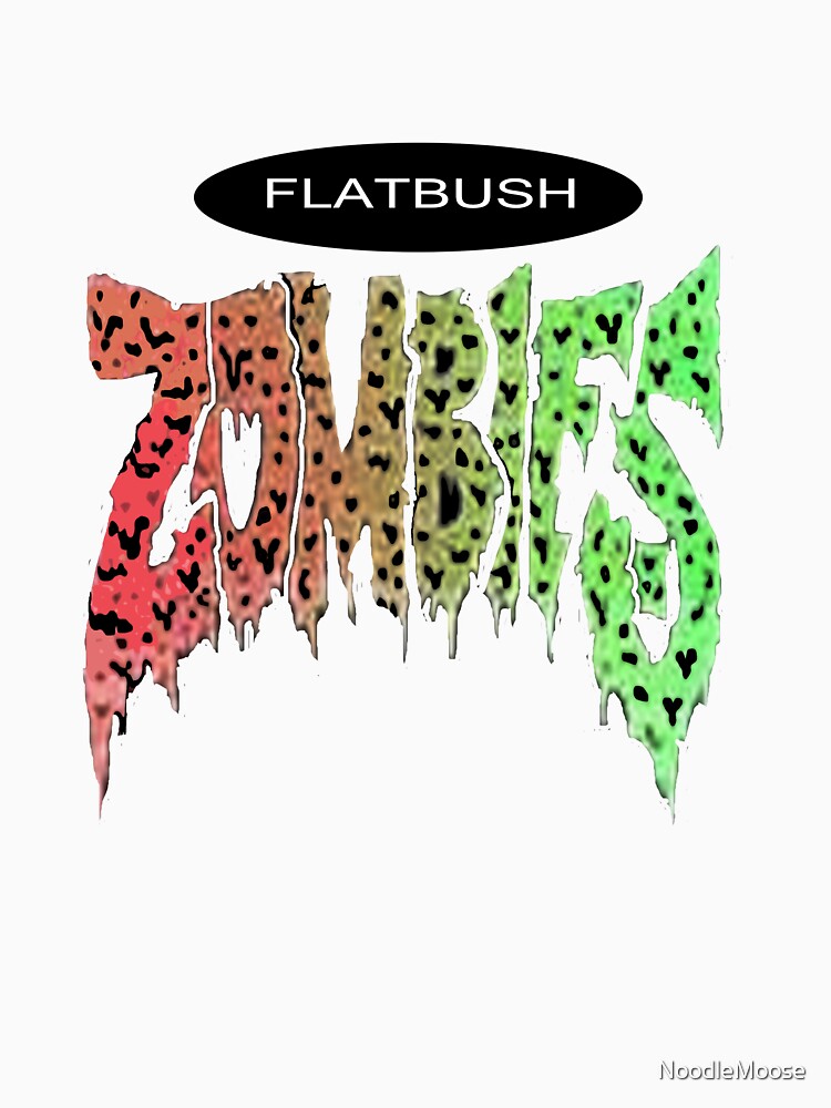 "Flatbush Zombie" T-shirt for Sale by NoodleMoose | Redbubble | zombie ...